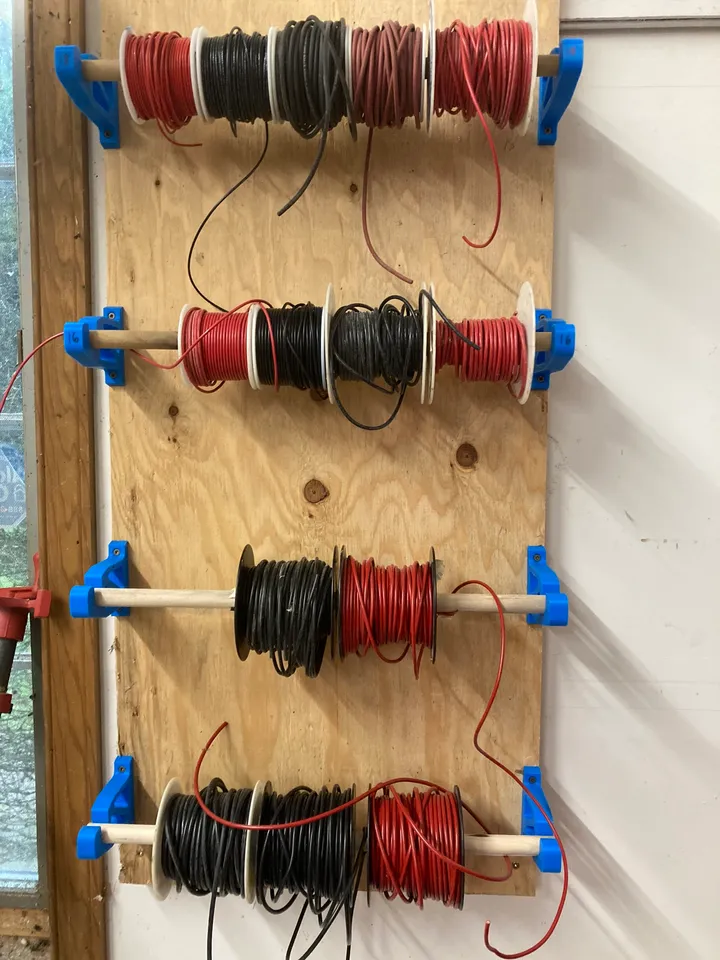 Wire Spool Holder by corran68 | Download free STL model | Printables.com