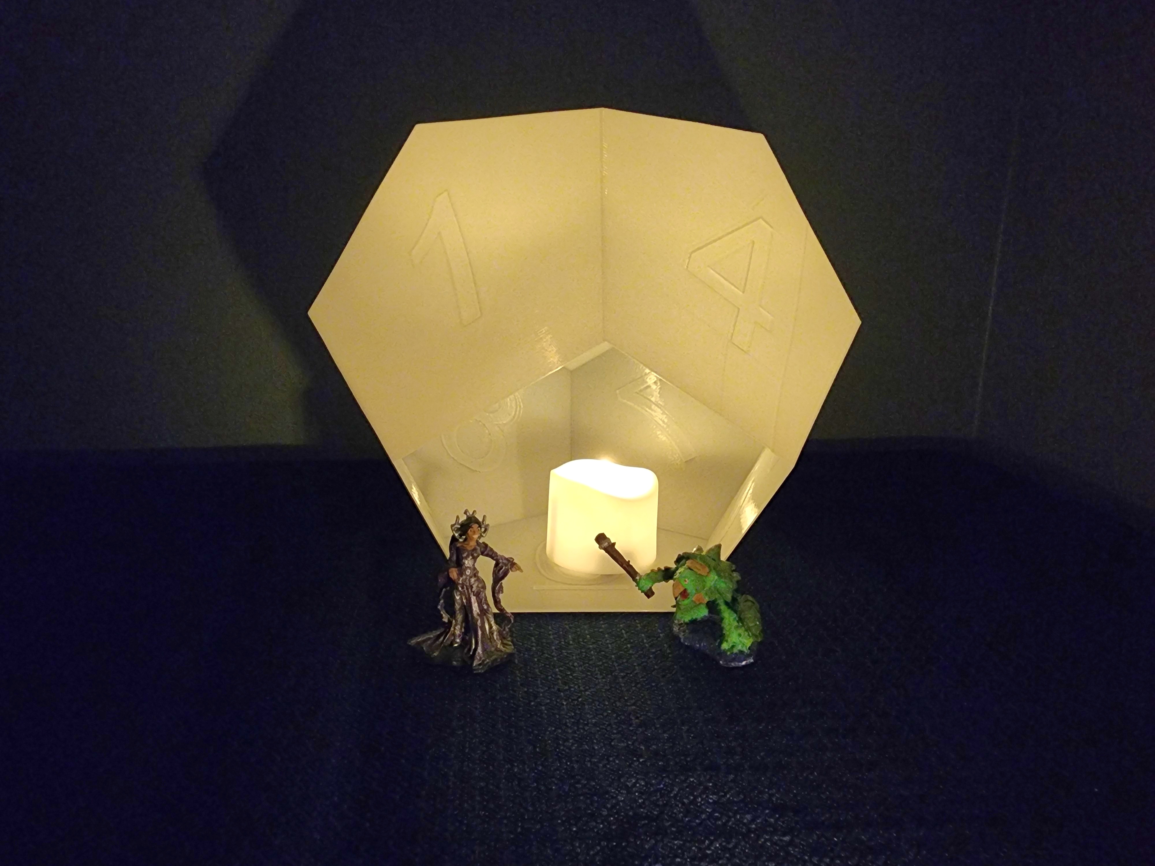 12 Sided Die Multi-Directional Display (Solid or Vase Mode) by Spool ...