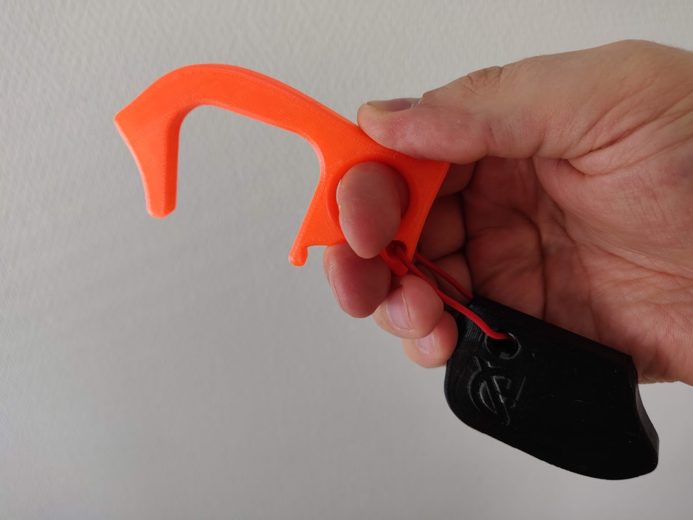 Touch free handle by DiAleksi | Download free STL model | Printables.com