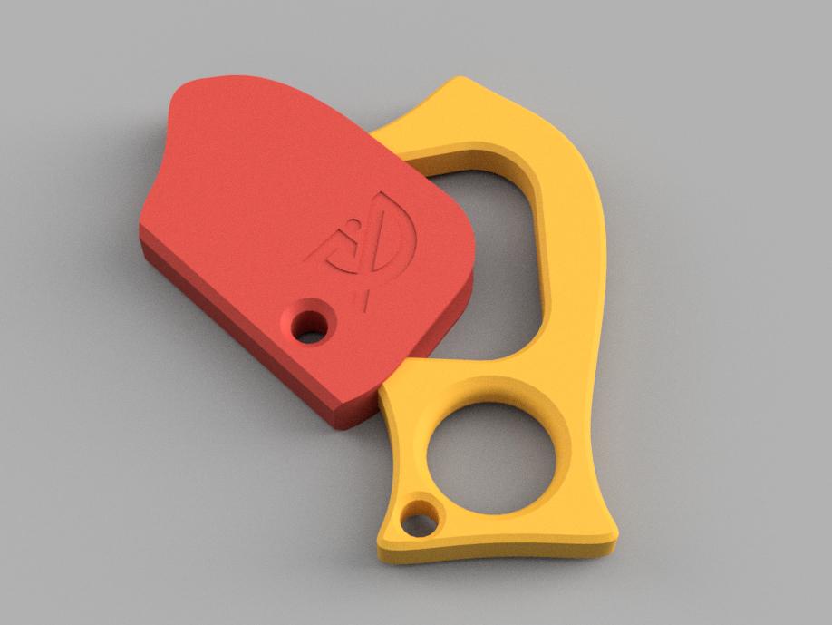 Touch free handle by DiAleksi | Download free STL model | Printables.com