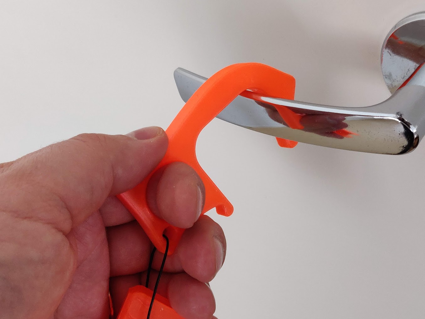 Touch free handle by DiAleksi | Download free STL model | Printables.com