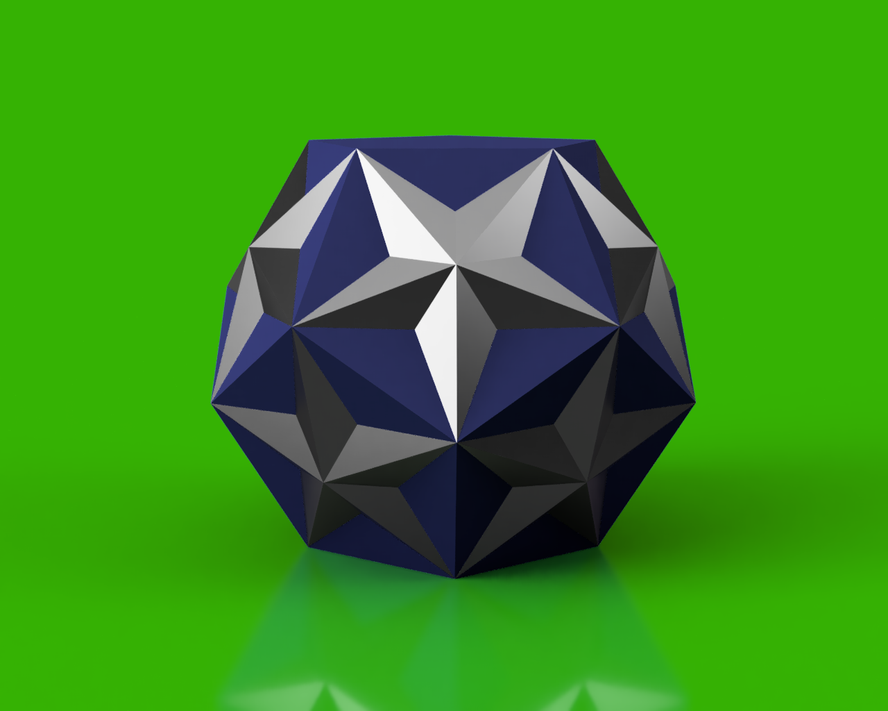 Star Dodecahedron (Solid or Vase Mode) by Spool Designs | Download free ...