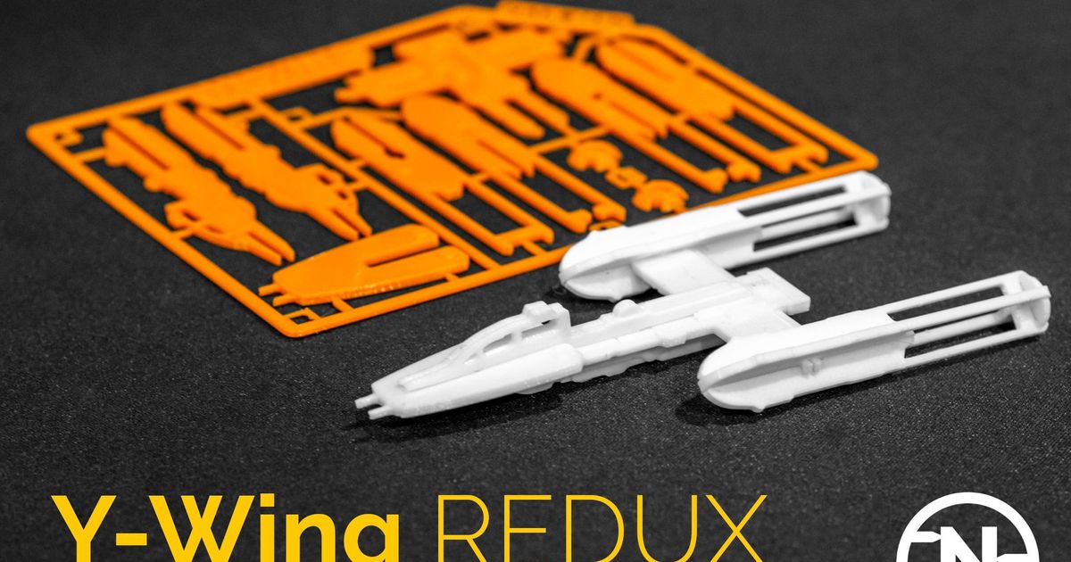 Y-Wing Kit Card REDUX by Nakozen | Download free STL model | Printables.com