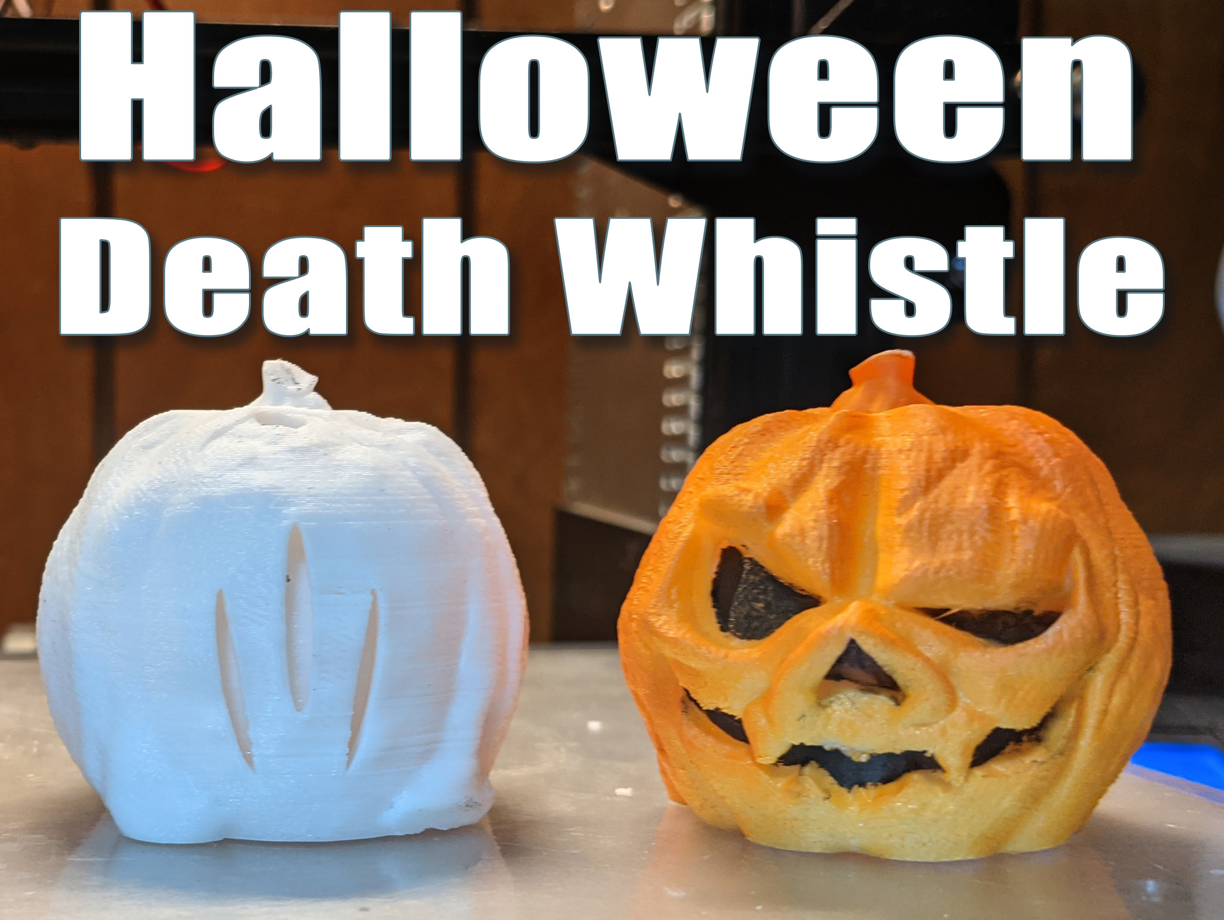 Halloween death whistle by dc132 | Download free STL model | Printables.com