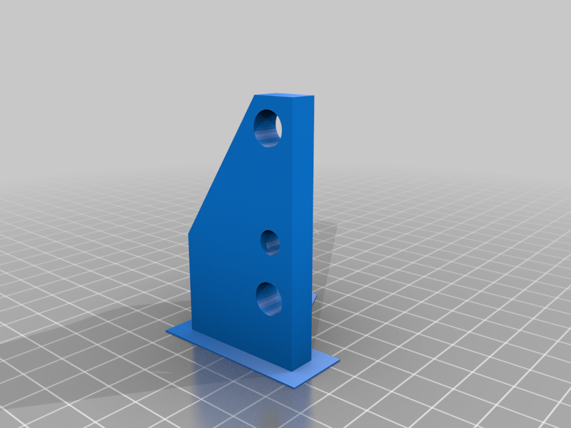 Dangling extruder bracket direct drive CR6 by thr333ddd | Download free ...