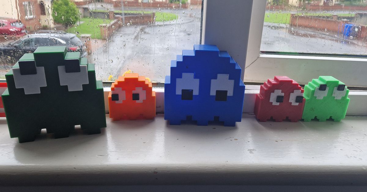 Pac-Man Solid by Corbin1747 | Download free STL model | Printables.com