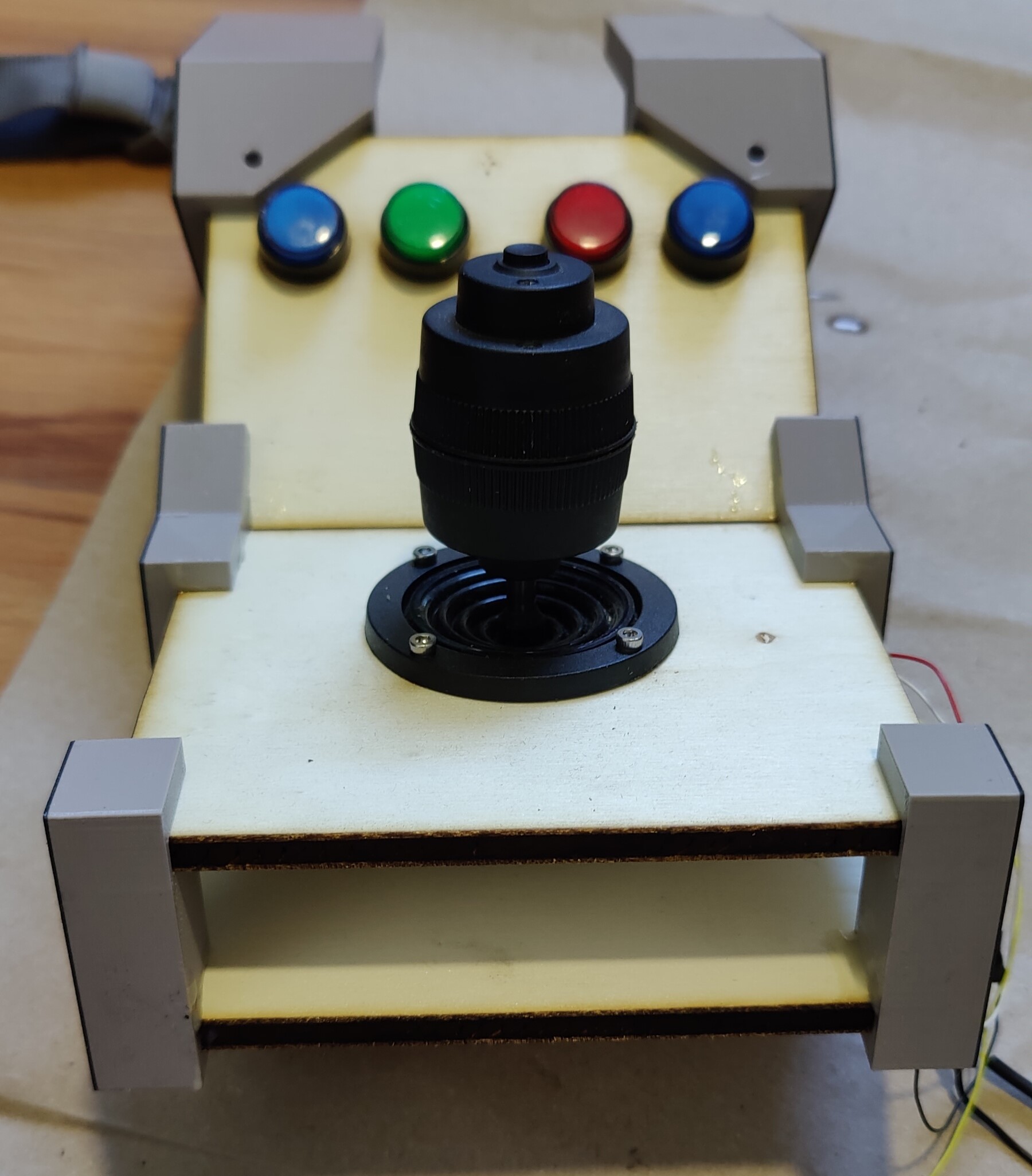 Custom desk mounted Game controller by N1cl4s | Download free STL model | Printables.com