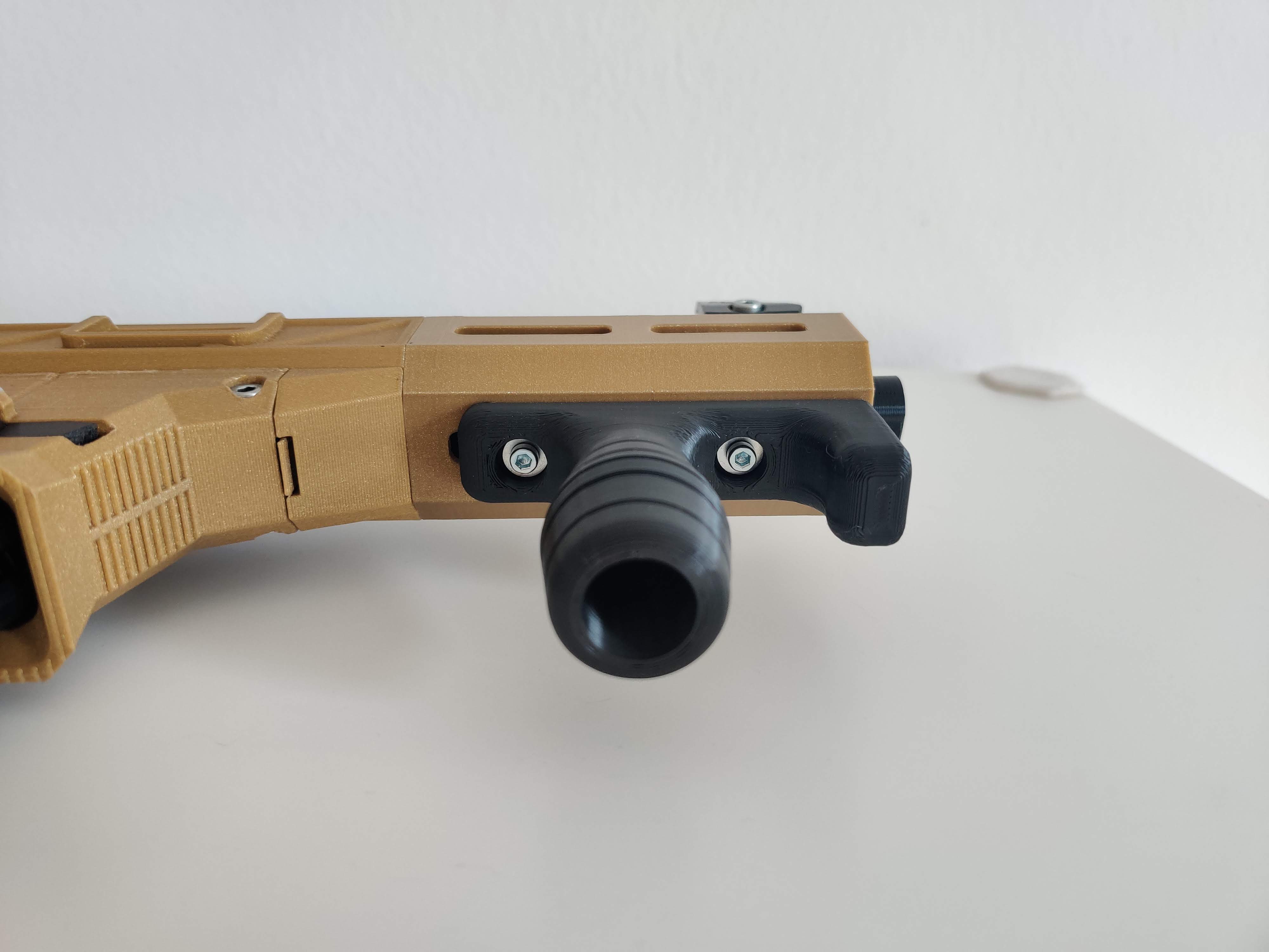 MP5K style M-LOK grip remix by michalgerhat | Download free STL model ...