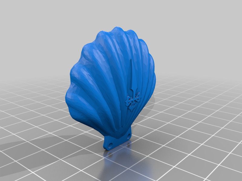 Camino de Santiago Scallop Shell by DREIDK | Download free STL model ...