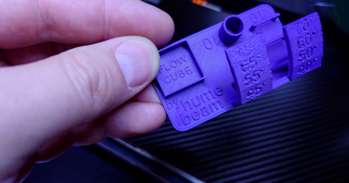 3D Printer Mini Test by humebeam | Download free STL model | Printables.com