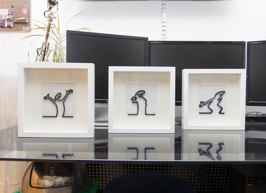 La linea di Cavandoli (The Line) by DREIDK | Download free STL model ...