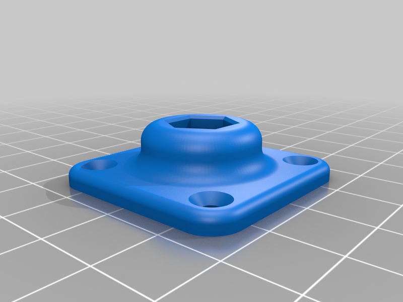 Adjustable foot by PapsOu | Download free STL model | Printables.com