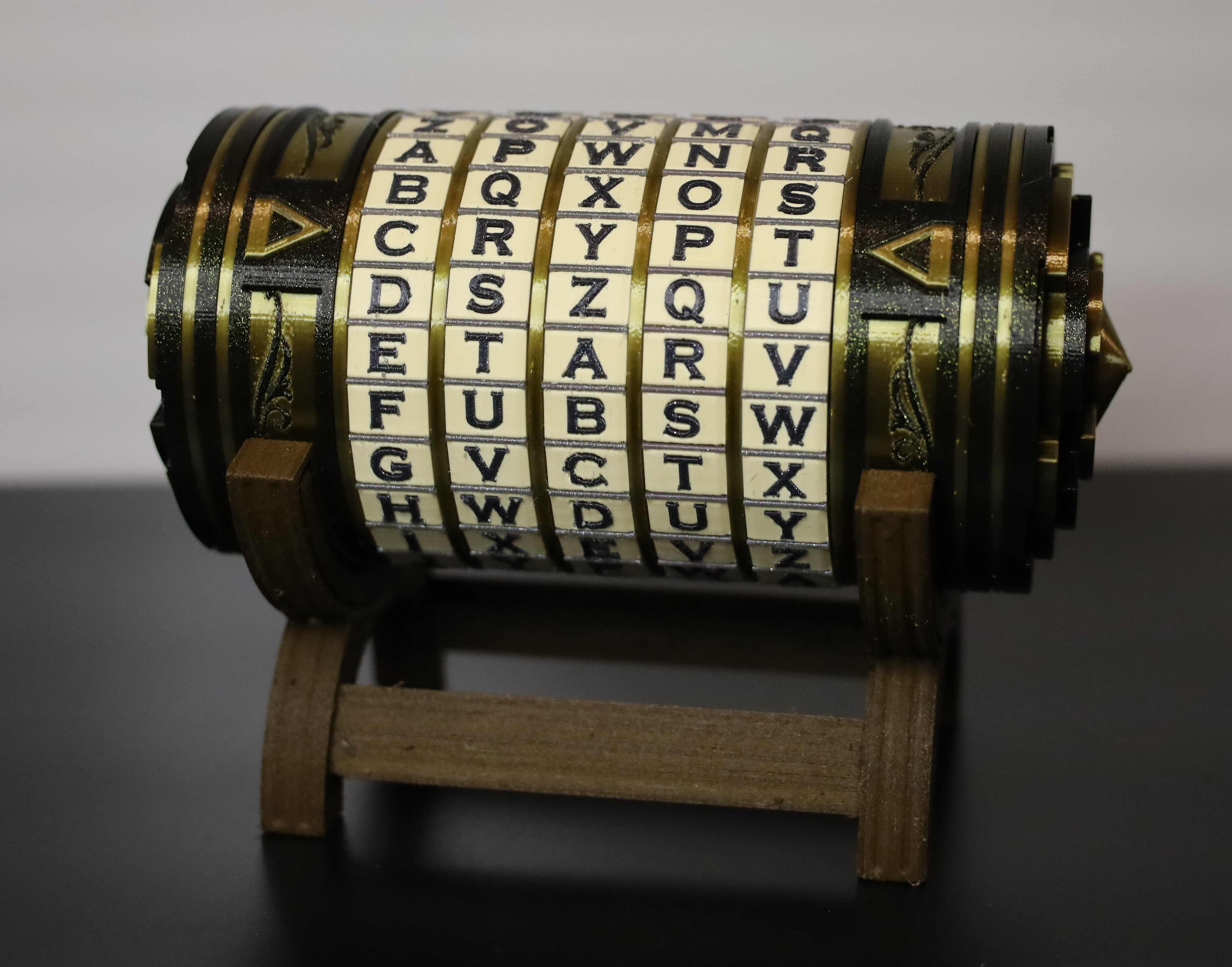 Cryptex (5, 6, 7, 8 or 10 letter wheels) von Cees | Kostenloses STL ...