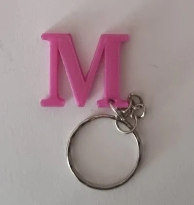 M keychain by Everyday Normal Guy | Download free STL model ...