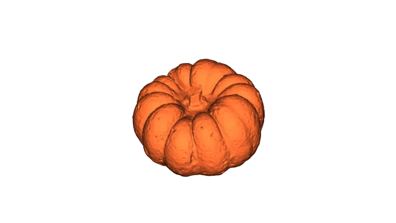 Realistic Pumpkin (3D scan) by Crafty Sven | Download free STL model ...