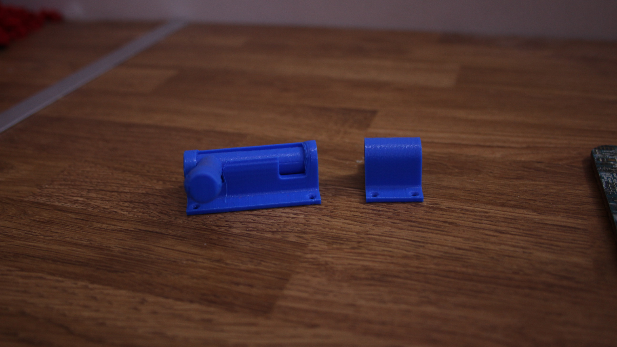 3D Printed Bolt & Latch por Louis Hitchcock | Descargar modelo STL ...