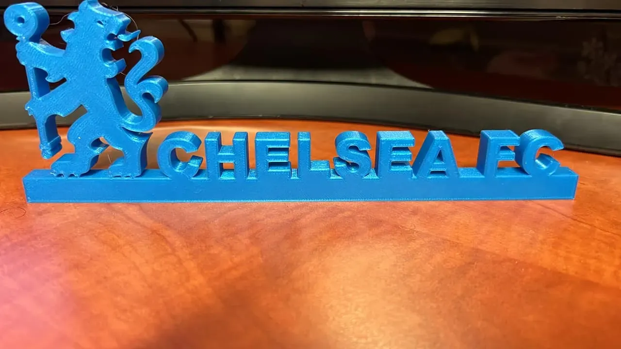 Chelsea FC display by Samuel Mikula | Download free STL model ...