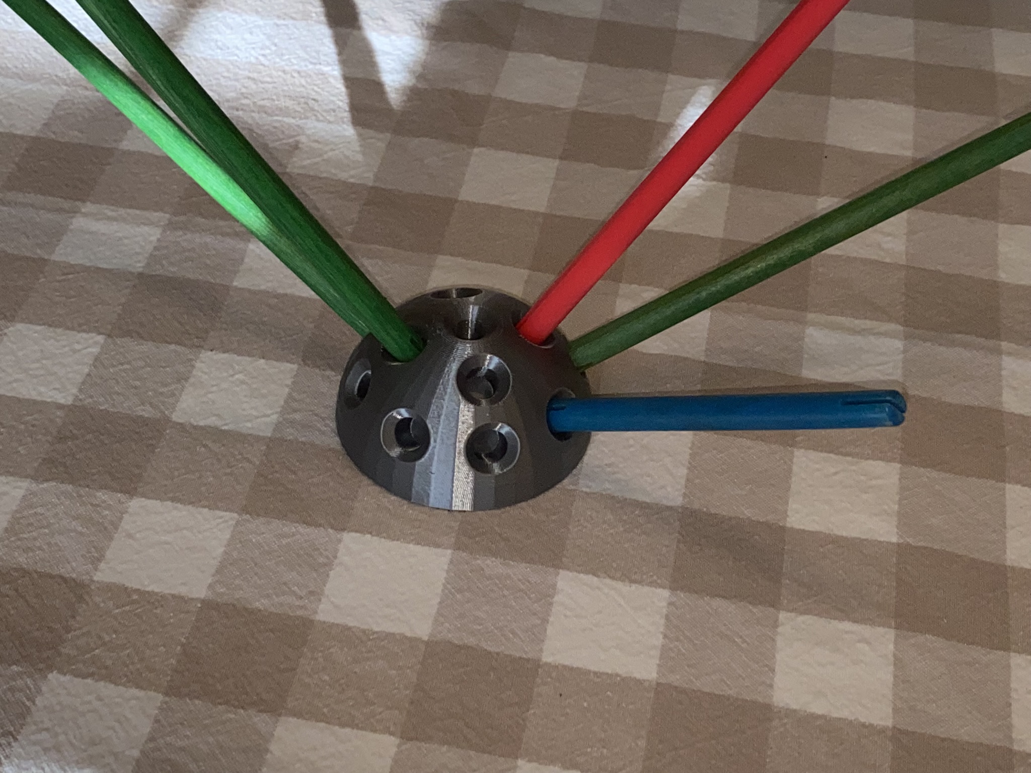 Tinkertoy Sphere Game (Montessori-style) by Adam | Download free STL ...