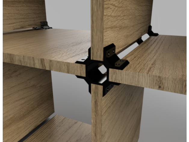 Quick Assembled Shelf v2 par hmnd | Téléchargez gratuitement un modèle ...