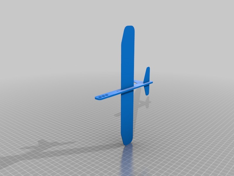 Balsa glider/canard by YXC | Download free STL model | Printables.com