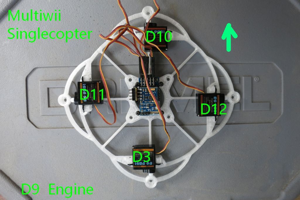 Singlecopter (MICRO "T-hawk") by YXC | Download free STL model ...