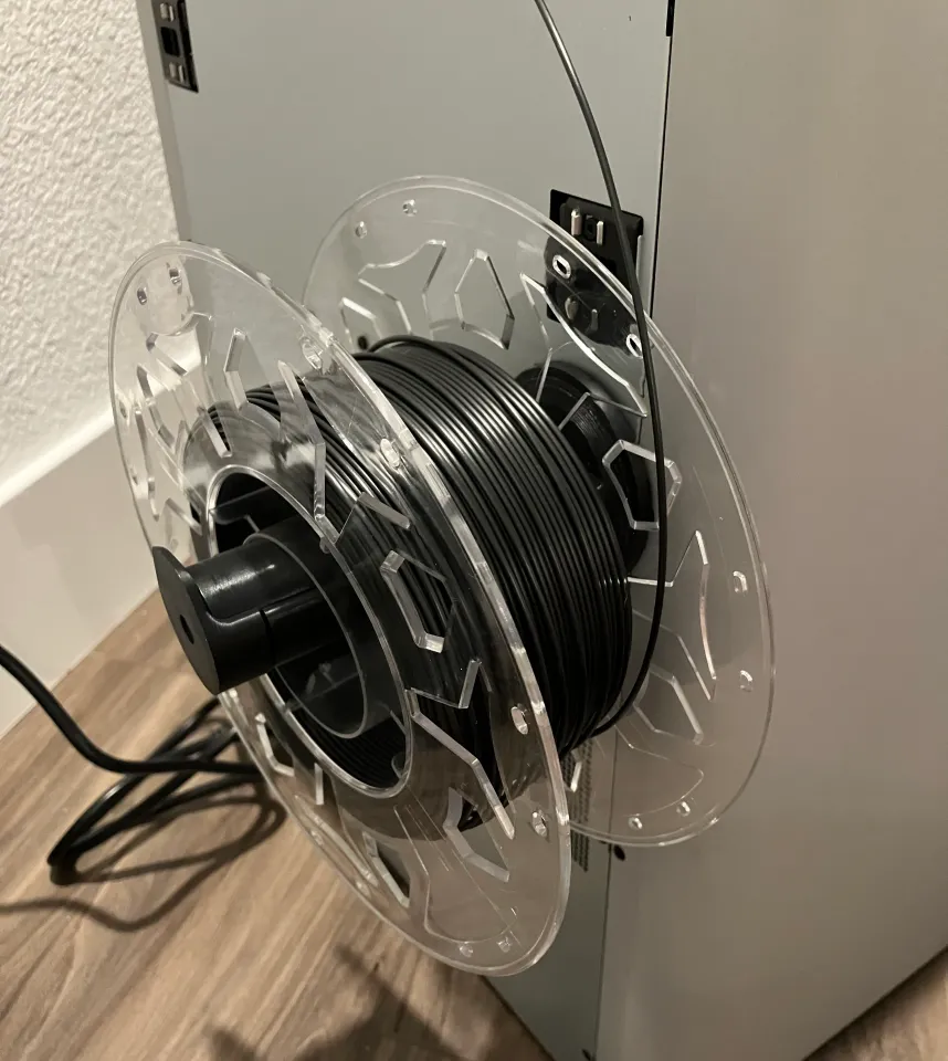 BambuLabs X1/X1C Improved Rear Spool Holder by Printer J | Download ...