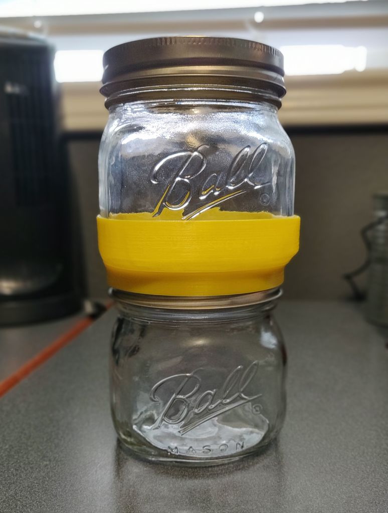 Ball Mason Jar Stacker by LittleDangerous | Download free STL model ...