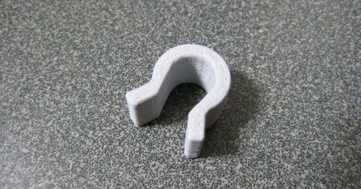 8mm Threaded Rod Quick C Clip by LittleDangerous | Download free STL ...