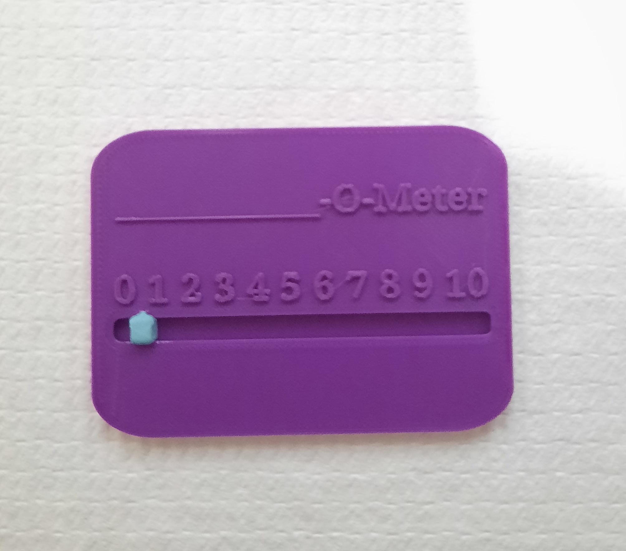 Blank-O-Meter by MadSciSlack | Download free STL model | Printables.com