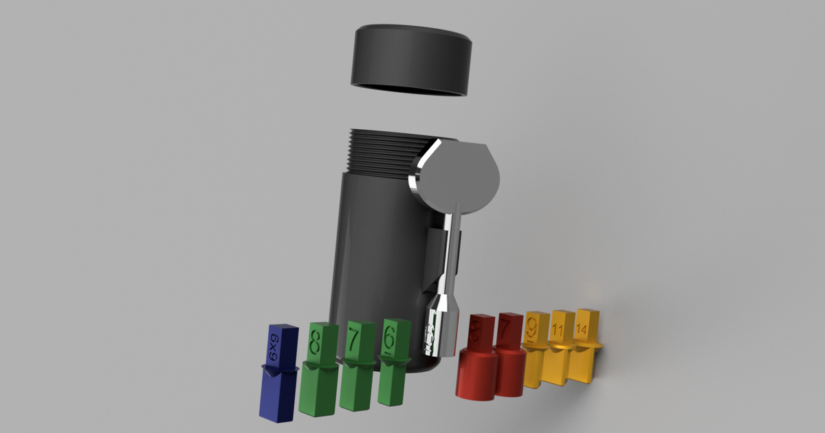 Service Key (elevator, maintenance room, electricalbox, fireman ladder ...