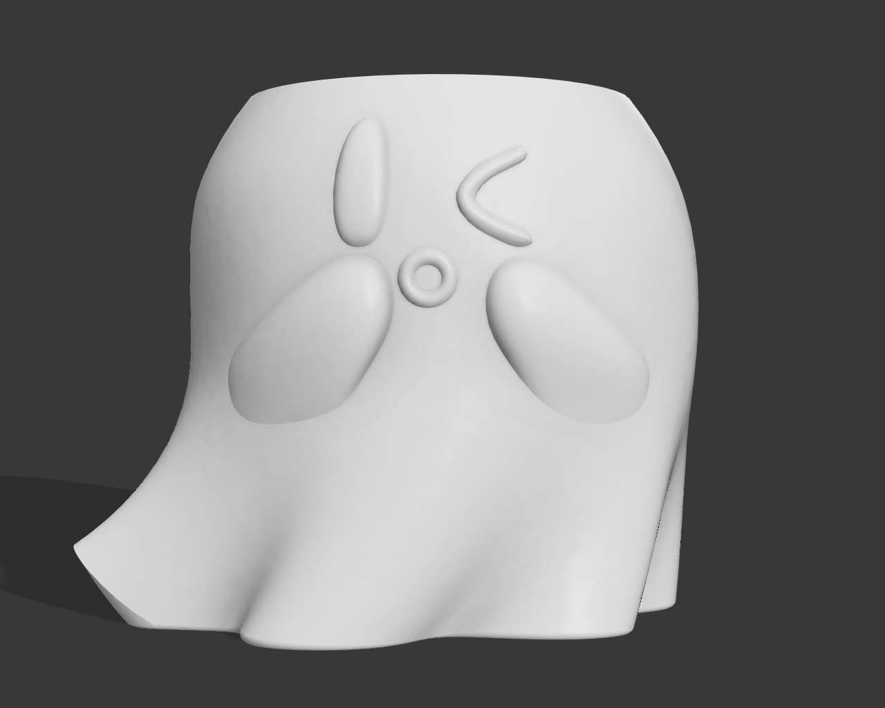 Cutie Boo Vase by PrintError | Download free STL model | Printables.com