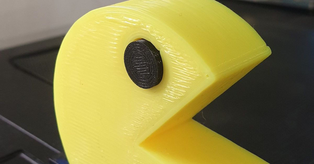 Pac-Man 2d/3d by Corbin1747 | Download free STL model | Printables.com