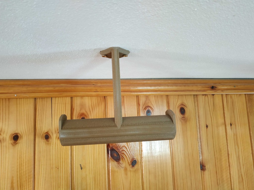 dual hanging simple spool holder from ceiling by noamtsvi | Download ...