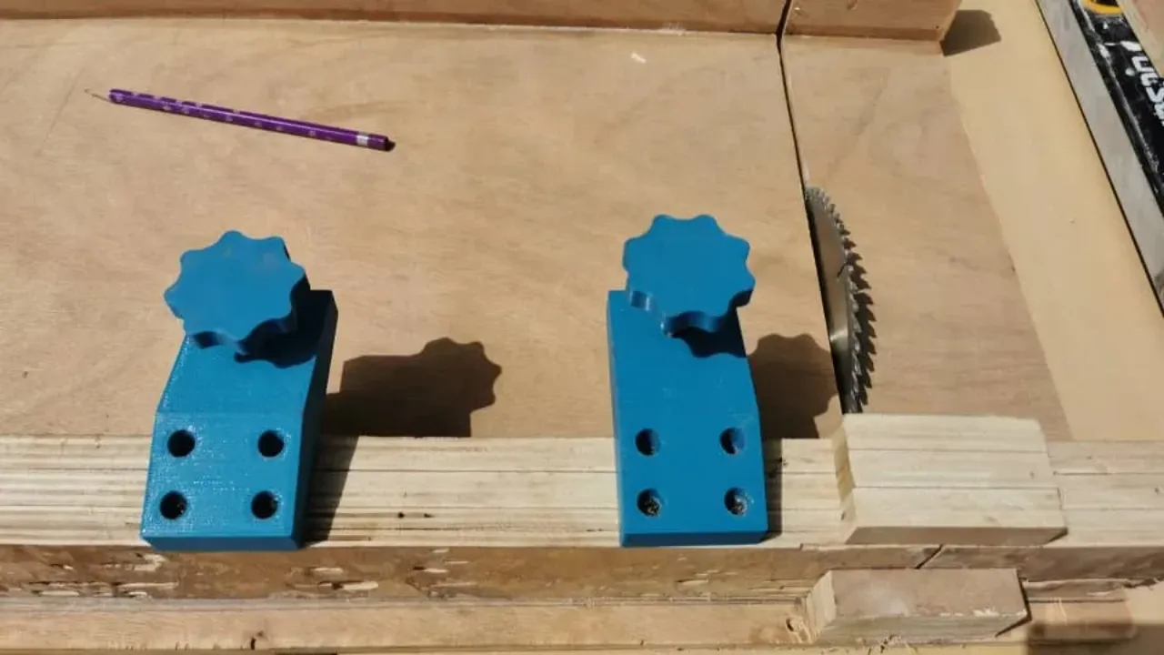 Wood working holder by Make3D Company Limited | Download free STL model ...