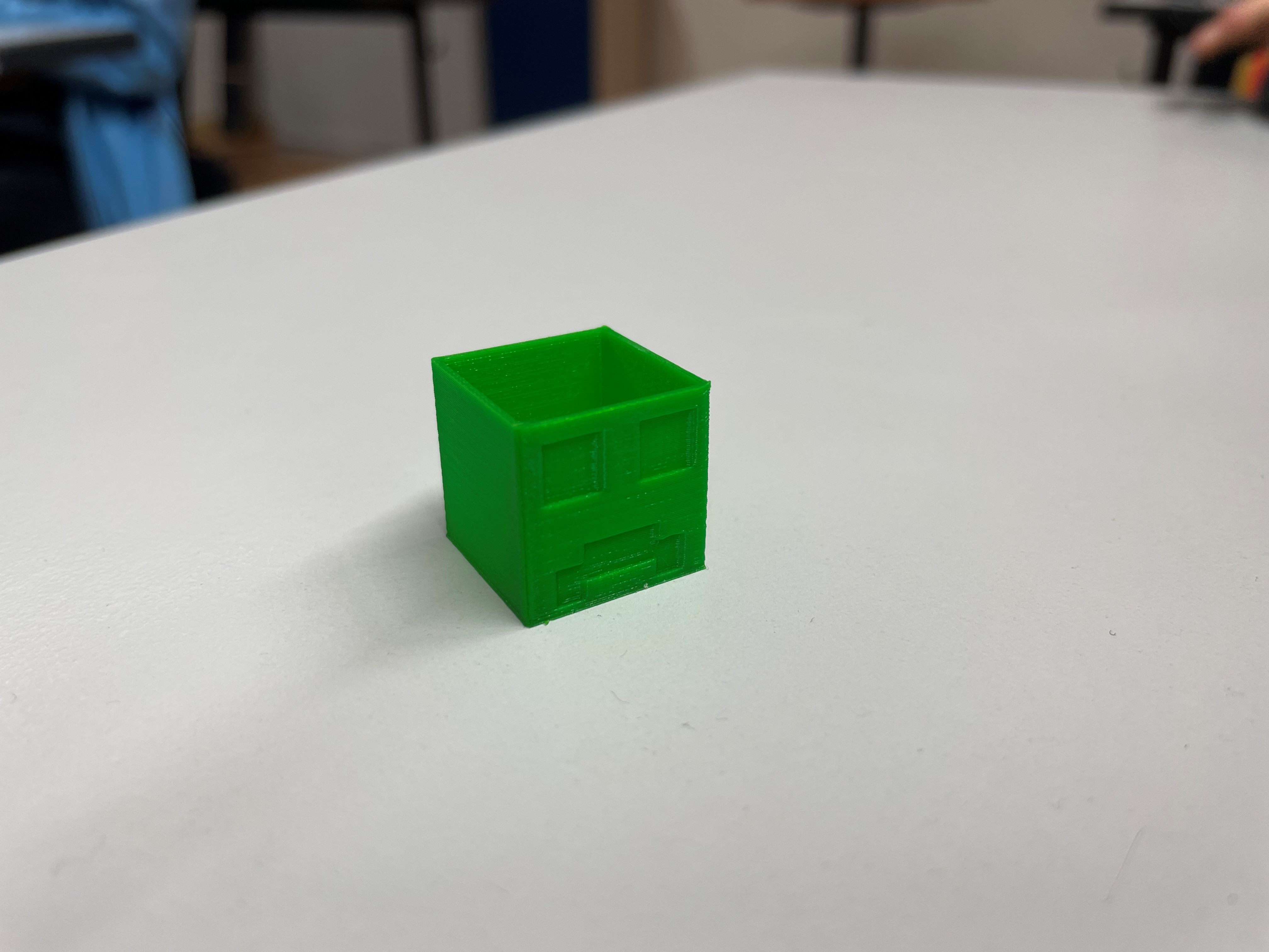 Minecraft Creeperhead Vase by Gliimps | Download free STL model ...