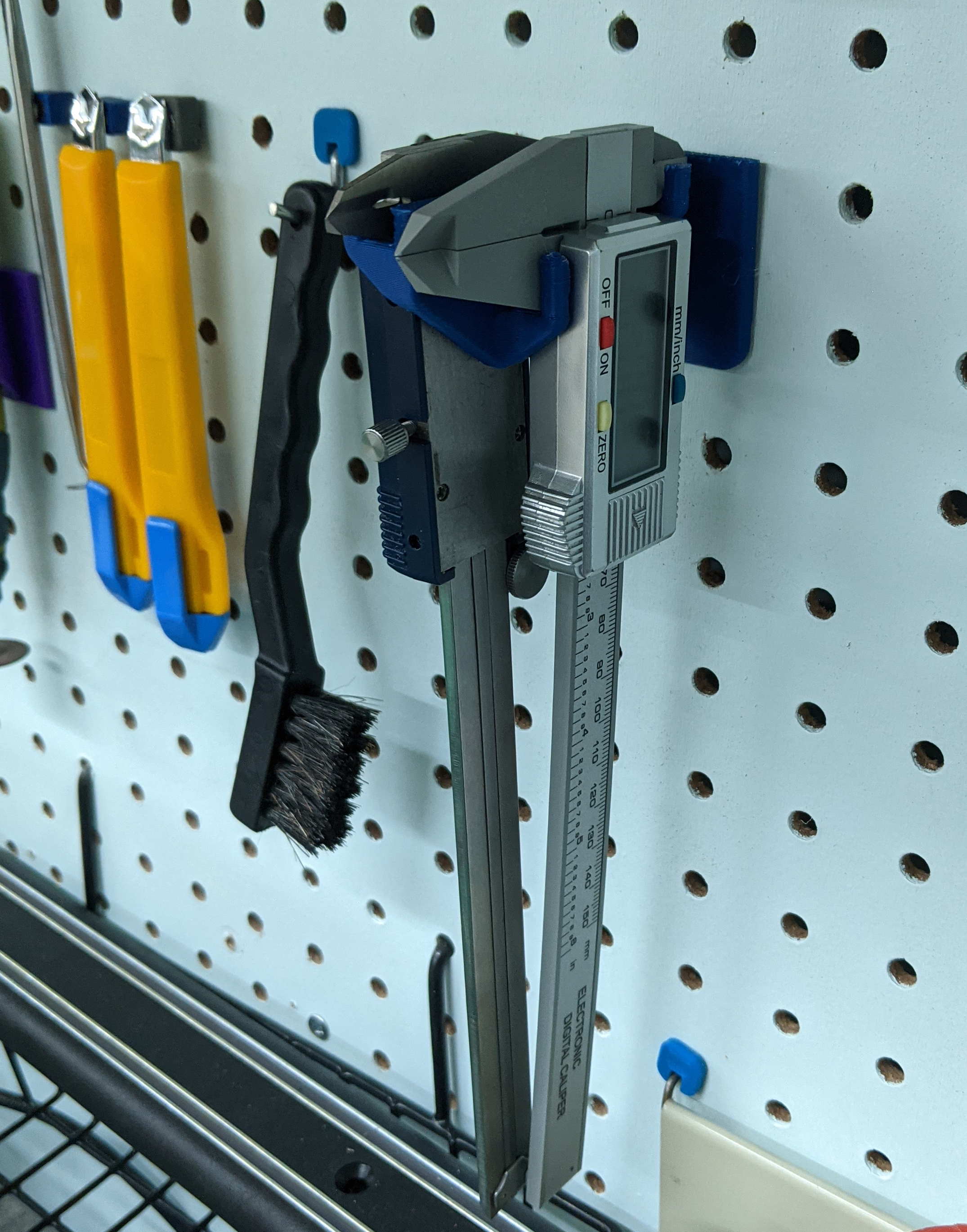 Pegboard Vernier Caliper Holder, 2 versions by Klave | Download free ...
