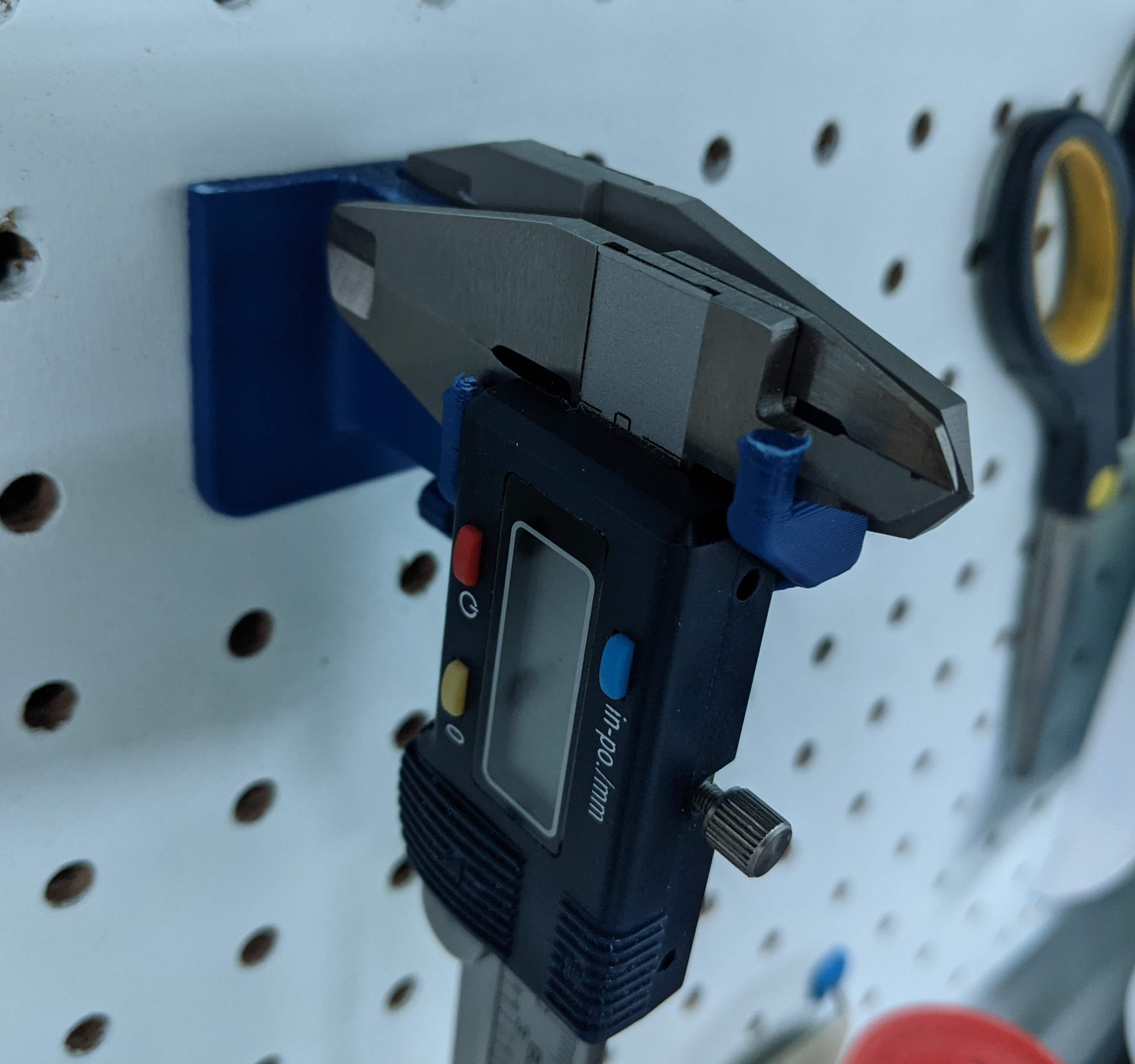Pegboard Vernier Caliper Holder, 2 versions by Klave | Download free ...