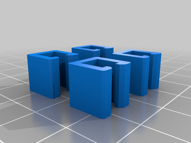 Galaxy Fan Clips by Ken Hammond | Download free STL model | Printables.com
