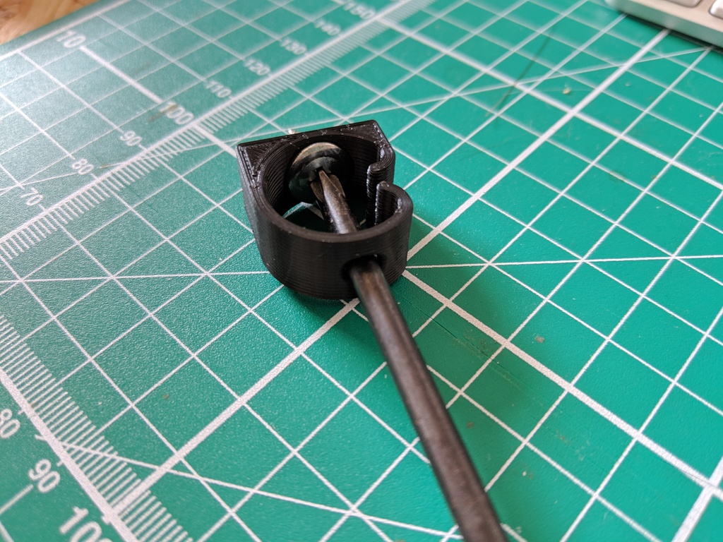 Under desk cable tidy clip by Crumpet | Download free STL model ...