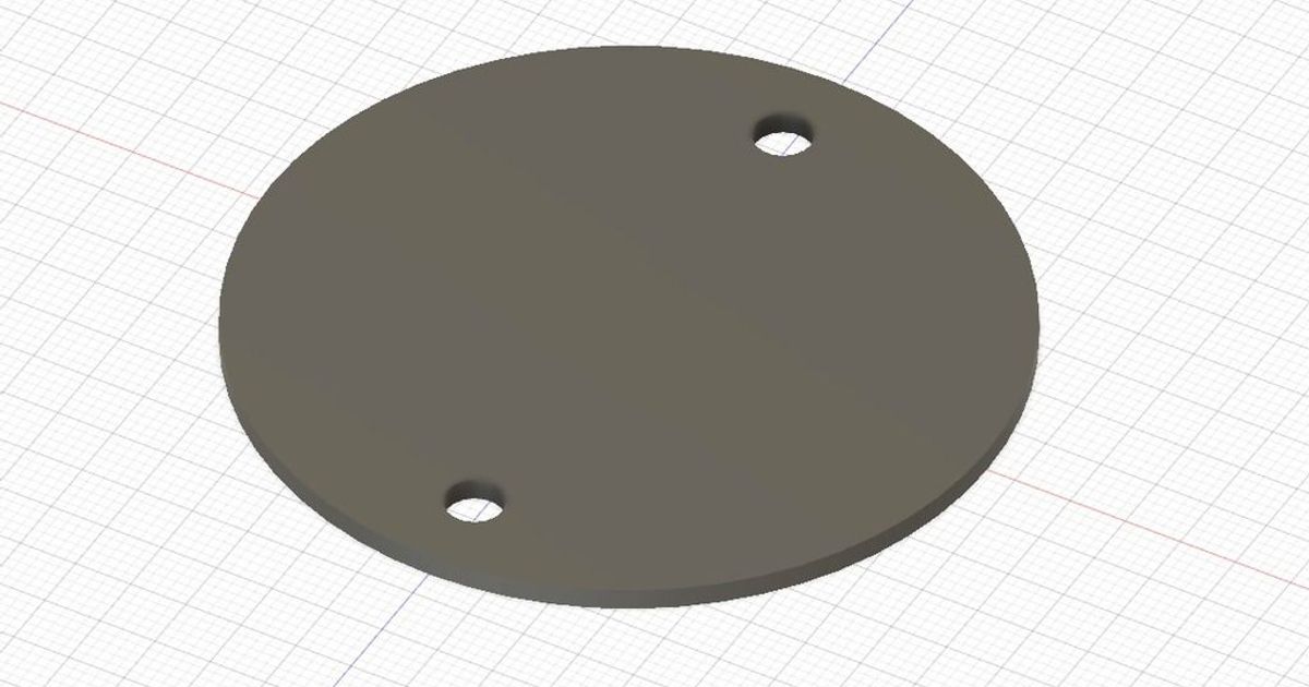 Conduit box lid by Crumpet | Download free STL model | Printables.com