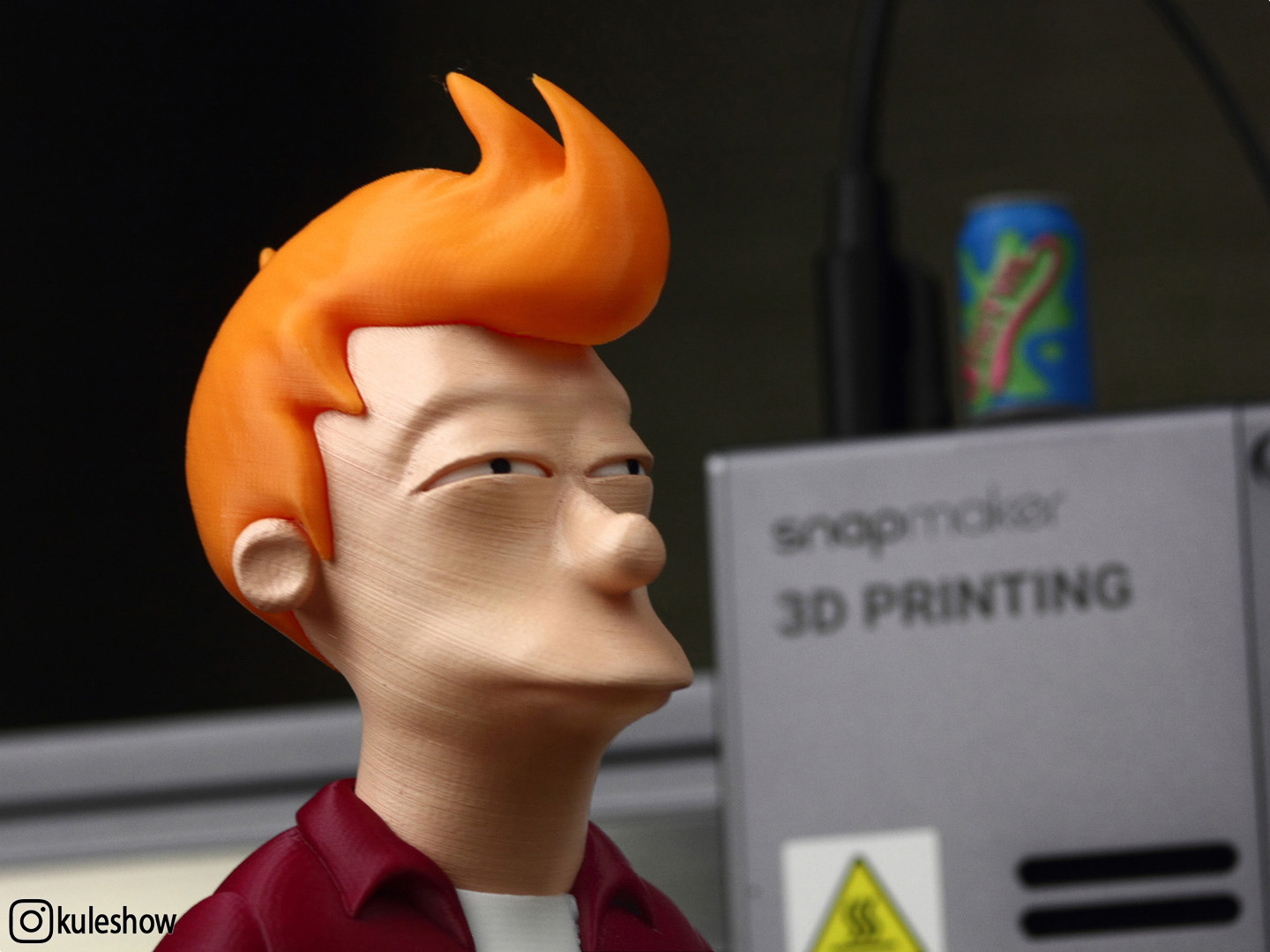 Fry from Futurama Not Sure If by bigovereasy | Download free STL model ...