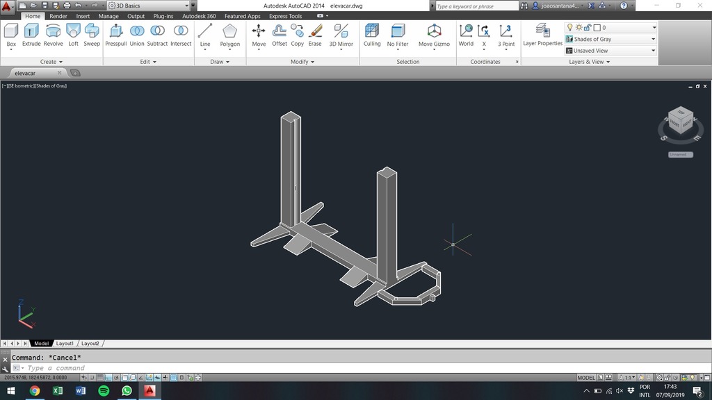 Car lift for Wltoys A949 (and others) by João R S | Download free STL ...