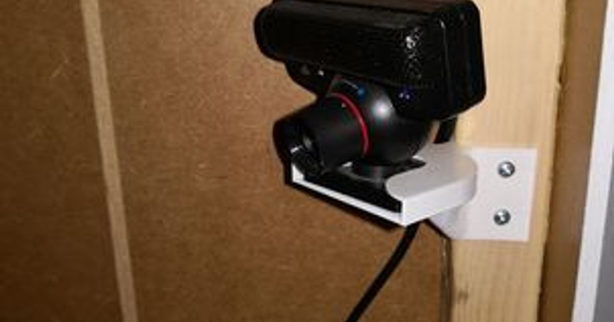 Playstation Eye Mount by stayzeef | Download free STL model ...