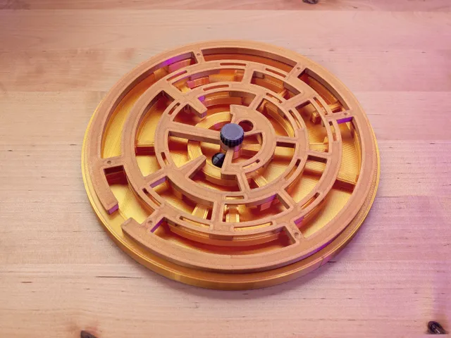 Rotating Double Maze by Jay | Download free STL model | Printables.com