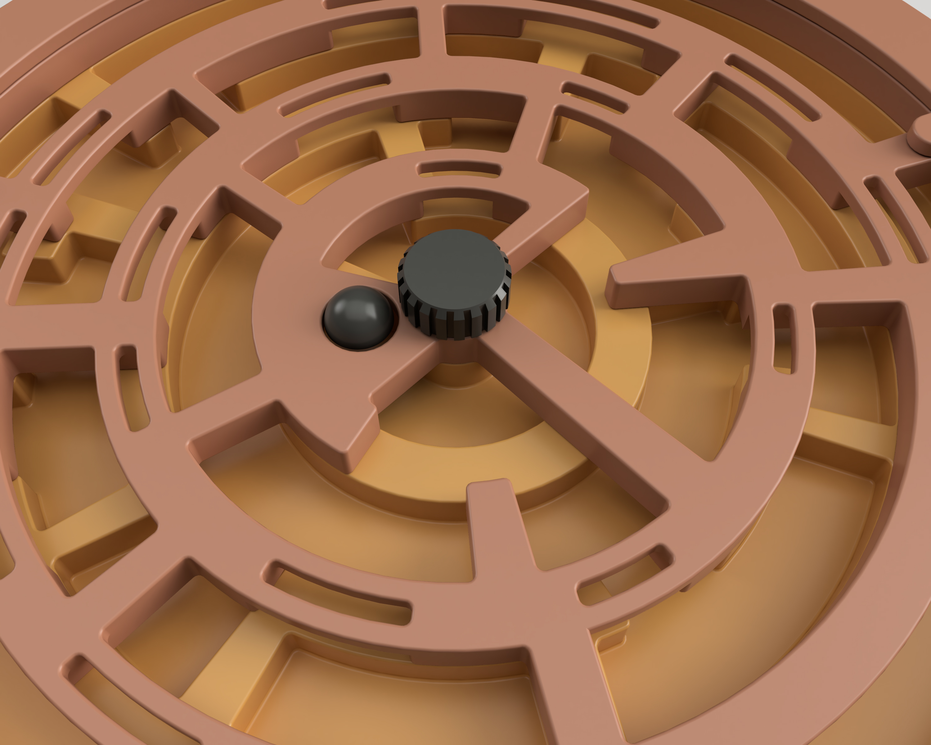 Rotating Double Maze by Jay | Download free STL model | Printables.com