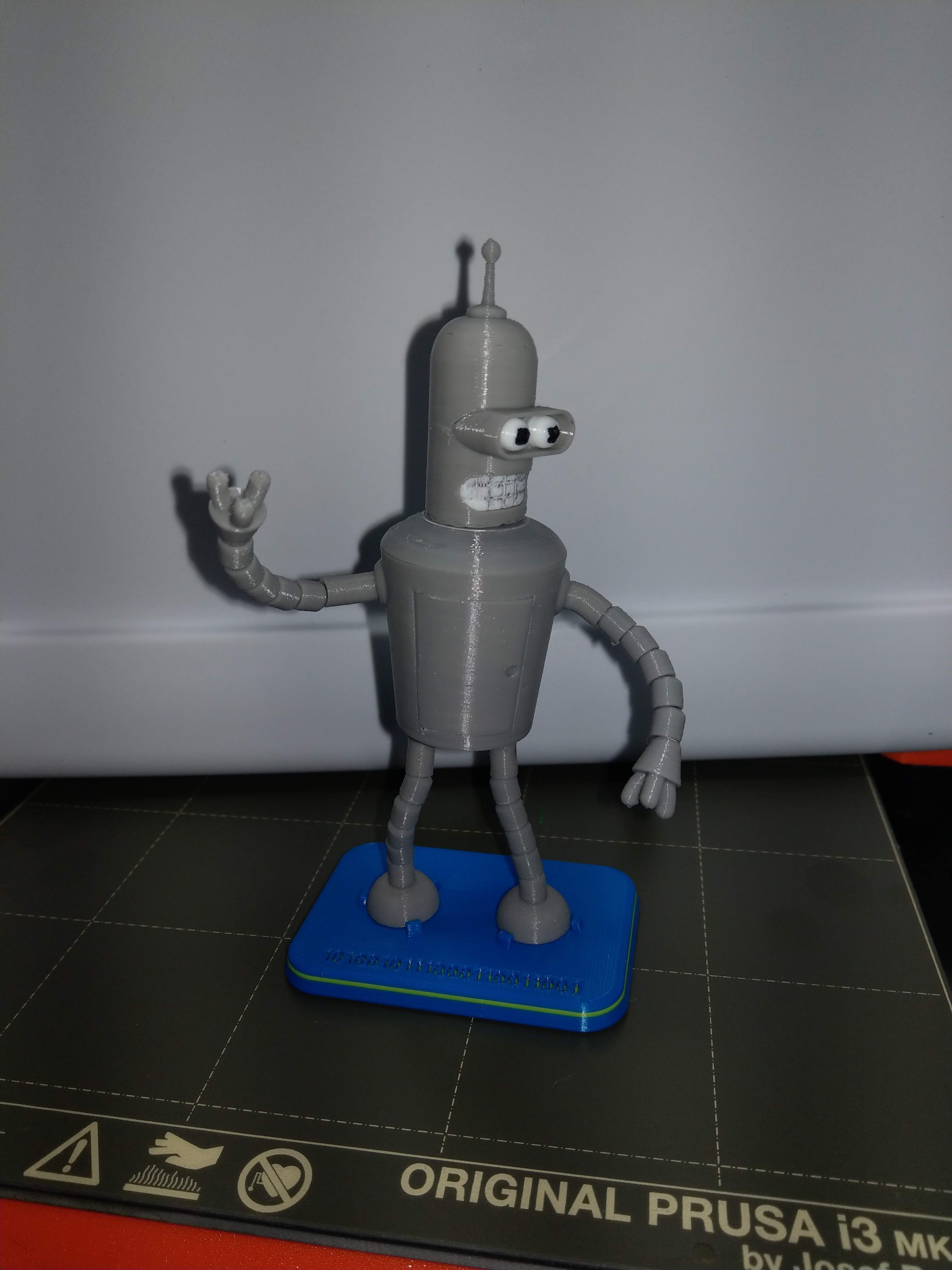 Bender Bending Rodríguez - Bendable! by kaje | Download free STL model ...
