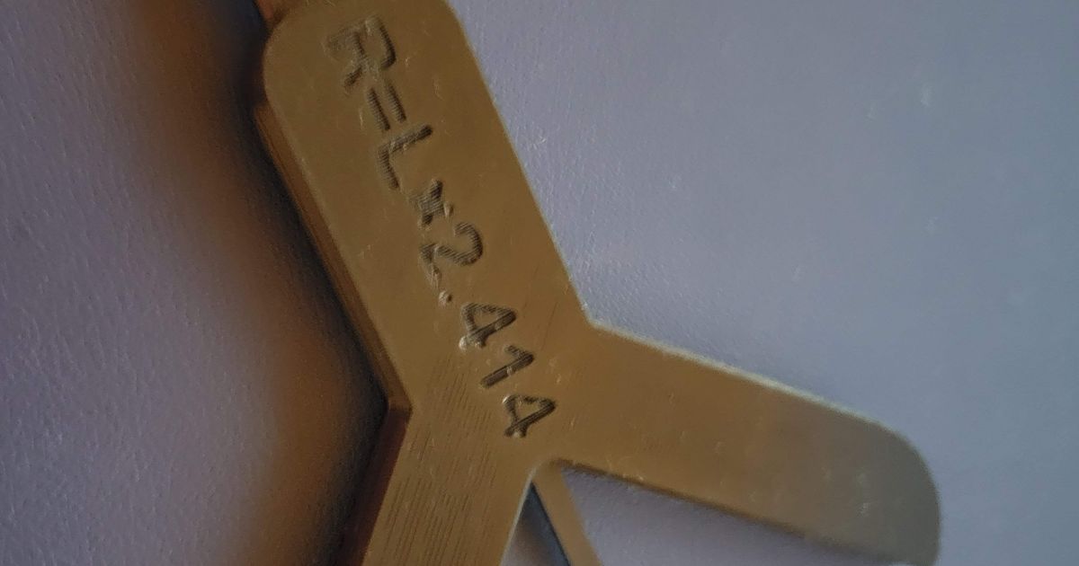 Caliper Radius Gauge with Larger Blade Cavity by Scotty7642 | Download ...