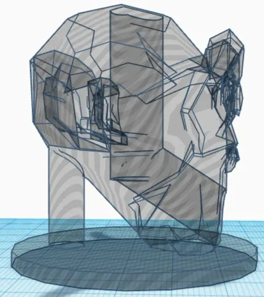 Suzanne Monkey dice tower by Mr. 3d Printing | Download free STL model ...