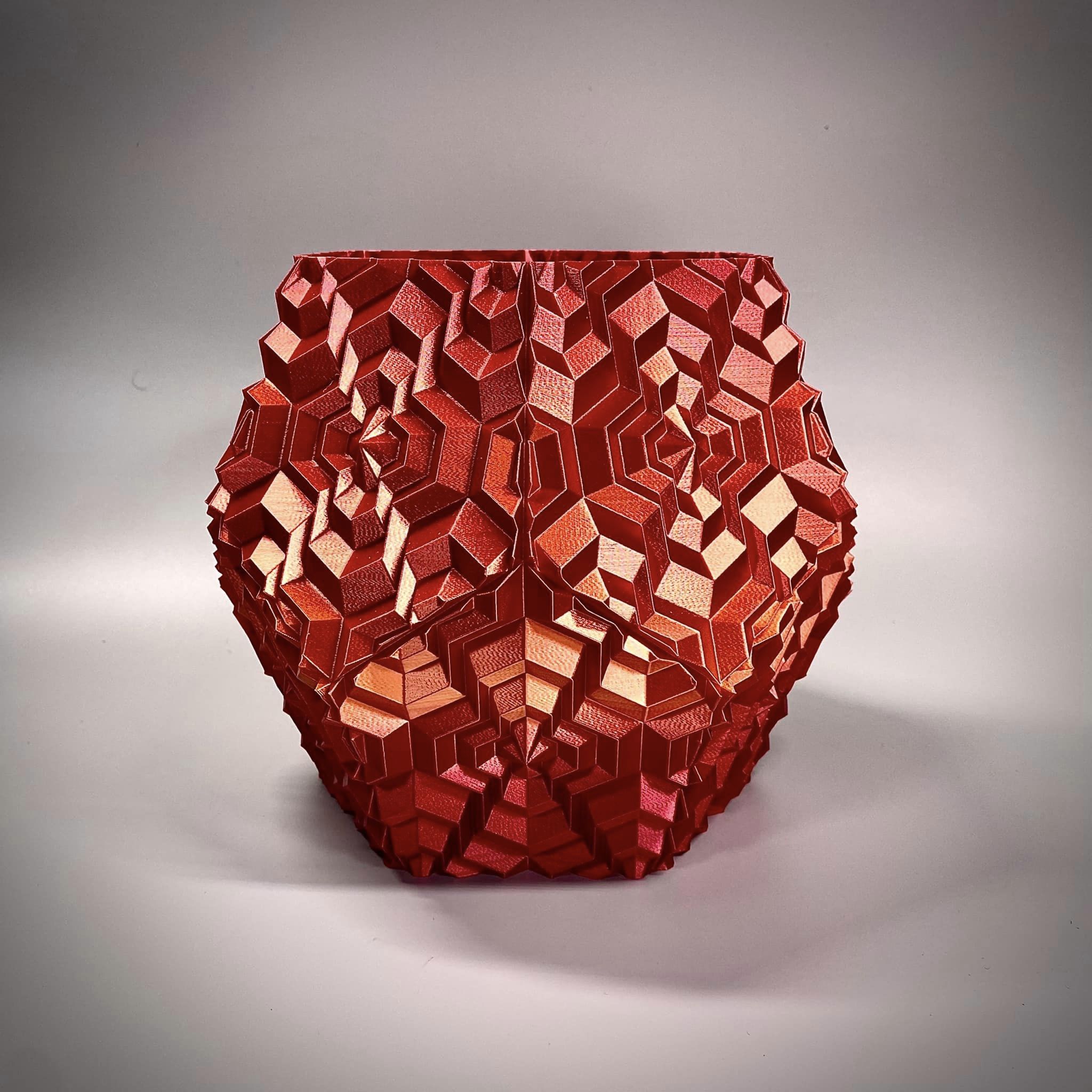 Dodecahex Ripple Vase by ChrisTheViolaNerd | Download free STL model ...