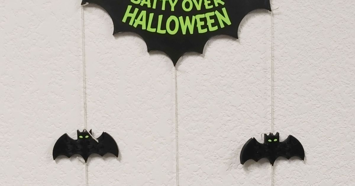 Batty over Halloween Decoration (String Version) by fixumdude ...